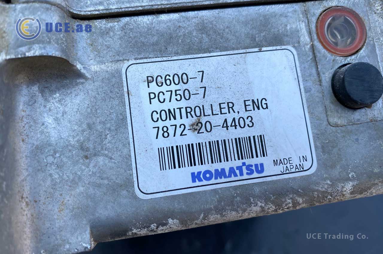 Komatsu Controller to suit PC750-7 – uce.ae | UCE Trading Co.